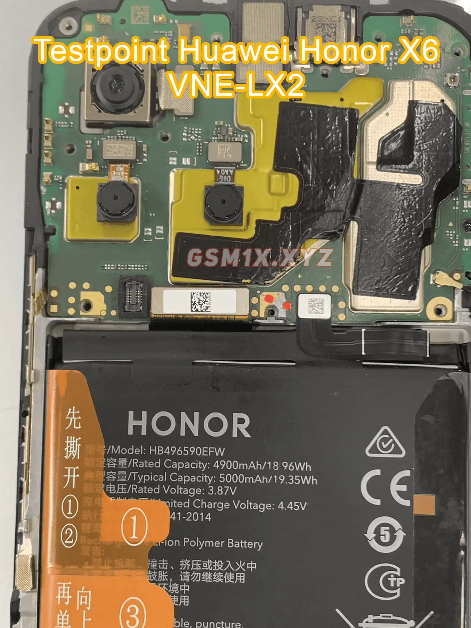 HONOR X6 VNE LX3 TESTPOINT